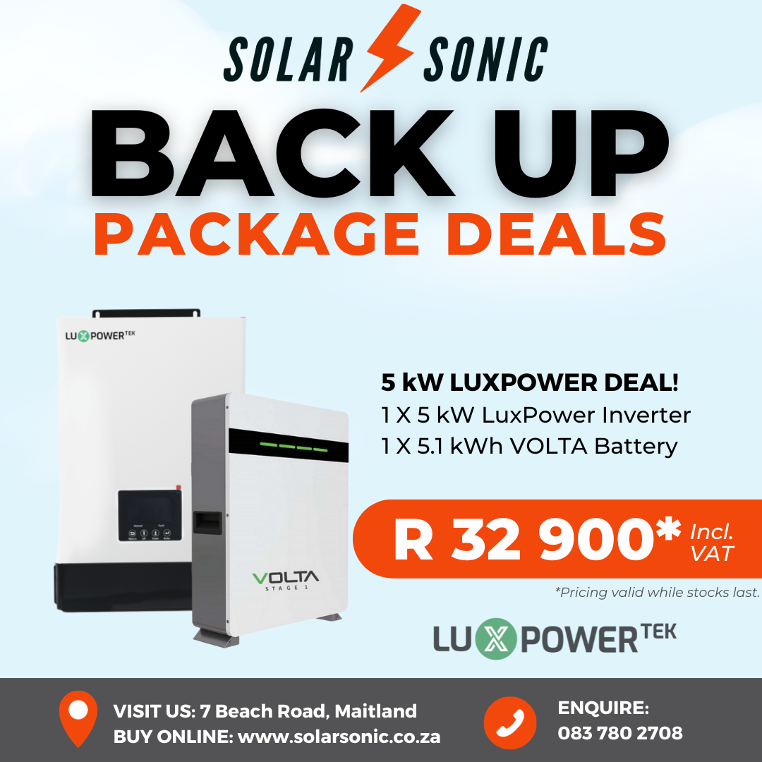 5 kW LUX POWER Inverter and SHOTO battery package - Cape Town – Solar ...