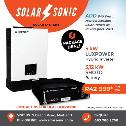 Lux Power Inverters – Solar Sonic (PTY) LTD